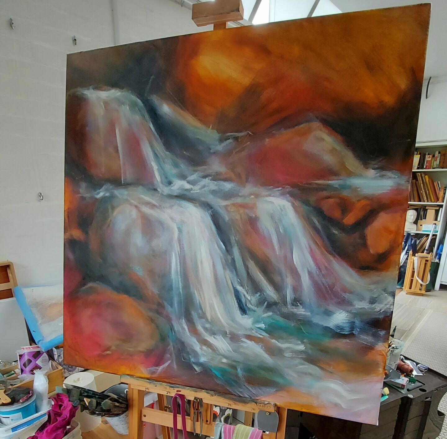 On the easel… – Kate Pettitt